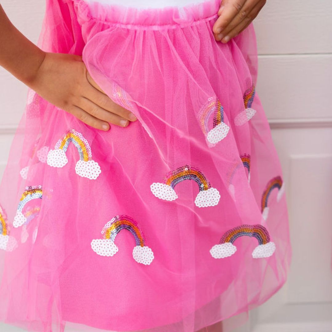 Kindergarten Is Magical Short Sleeve Tutu Dress Sweet Wink Wholesale
