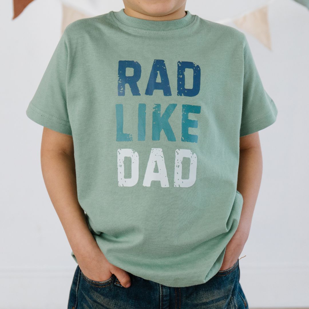 Rad Like Dad Short Sleeve T-Shirt - Sage – Sweet Wink - Wholesale