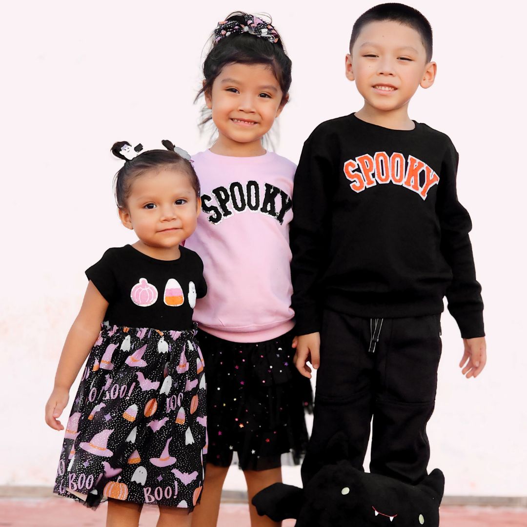 Boo Halloween Tulle Bow Clip – Sweet Wink - Wholesale